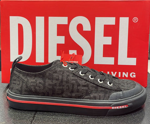 Diesel S-Athos Low Black Sneakers | Stylish Everyday Casual Shoes ...